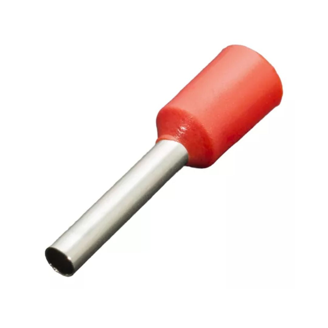 TERMINAL PIN HUECA ROJO TEV0071 – La Tienda del Eléctrico.com