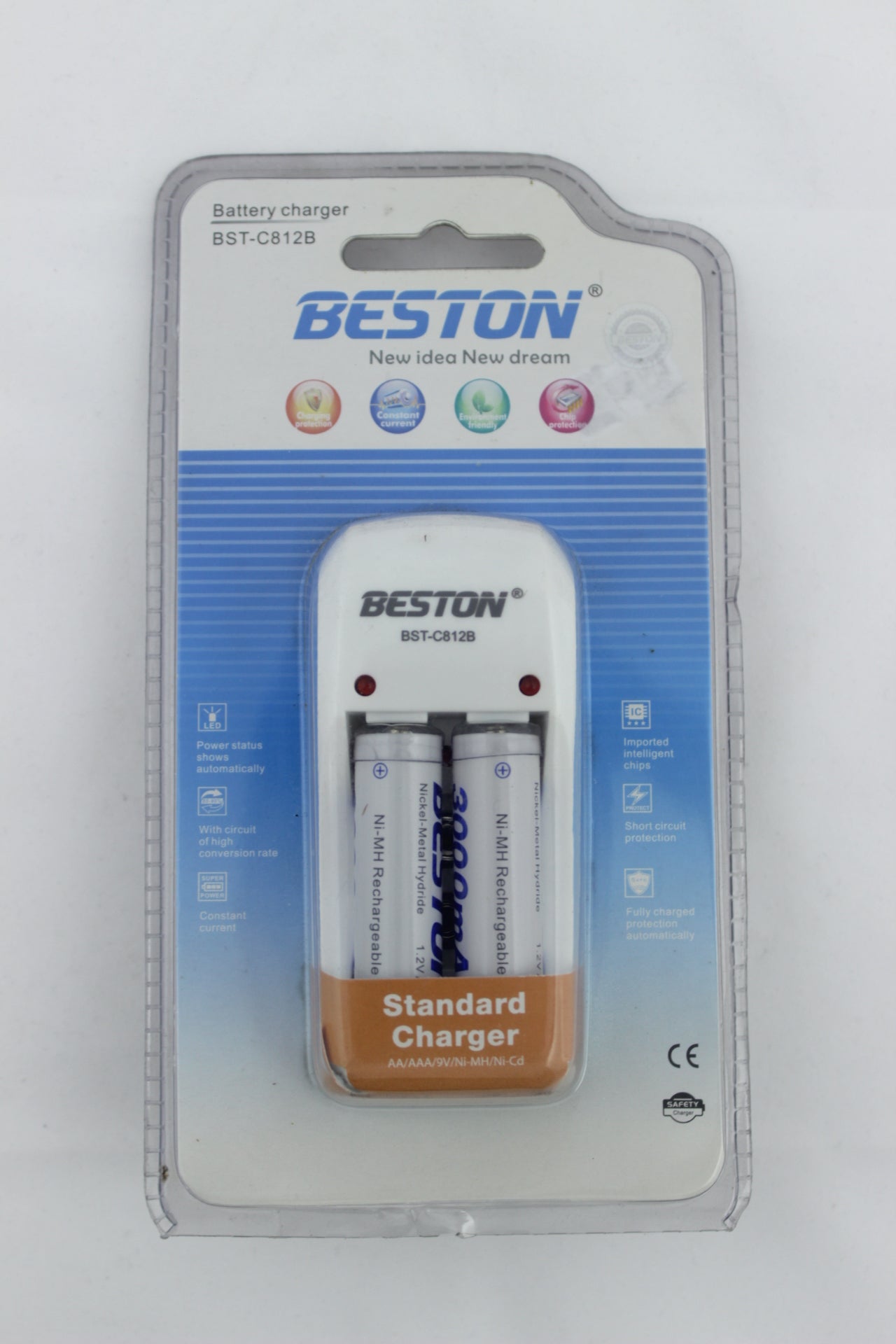 CARGADOR BESTON INCLUYE PILA 9 V – La Tienda del Eléctrico.com