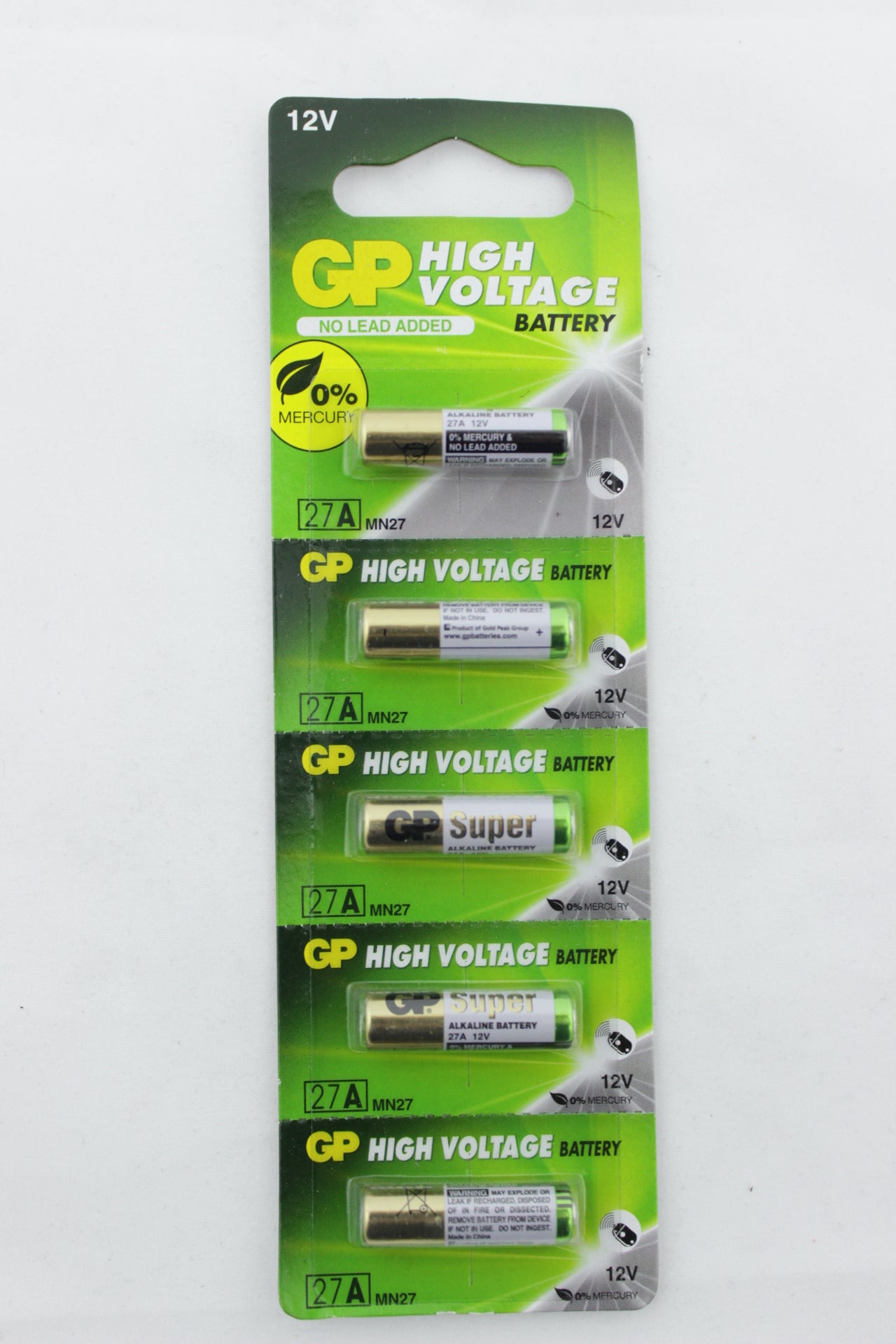 PILA ALCALINA GP ULTRA ALARMA 12V 27A BLISTER X 1 – La Tienda del ...